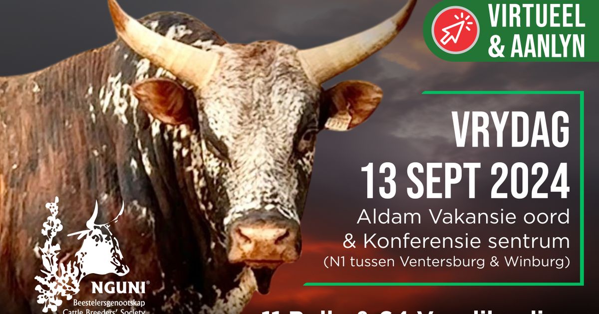 NASIONALE NGUNI VEILING | SwiftVEE | South Africa’s Leading Online ...