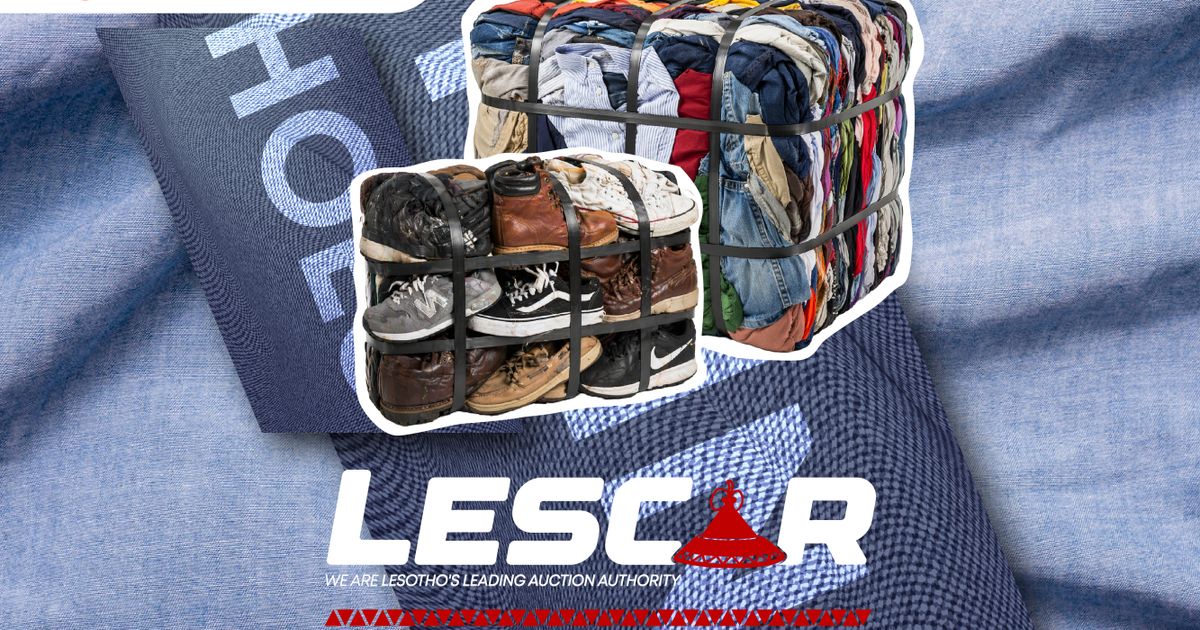Second-Hand Clothing and Shoe Bales Auction | Lescor Auctioneers Africa