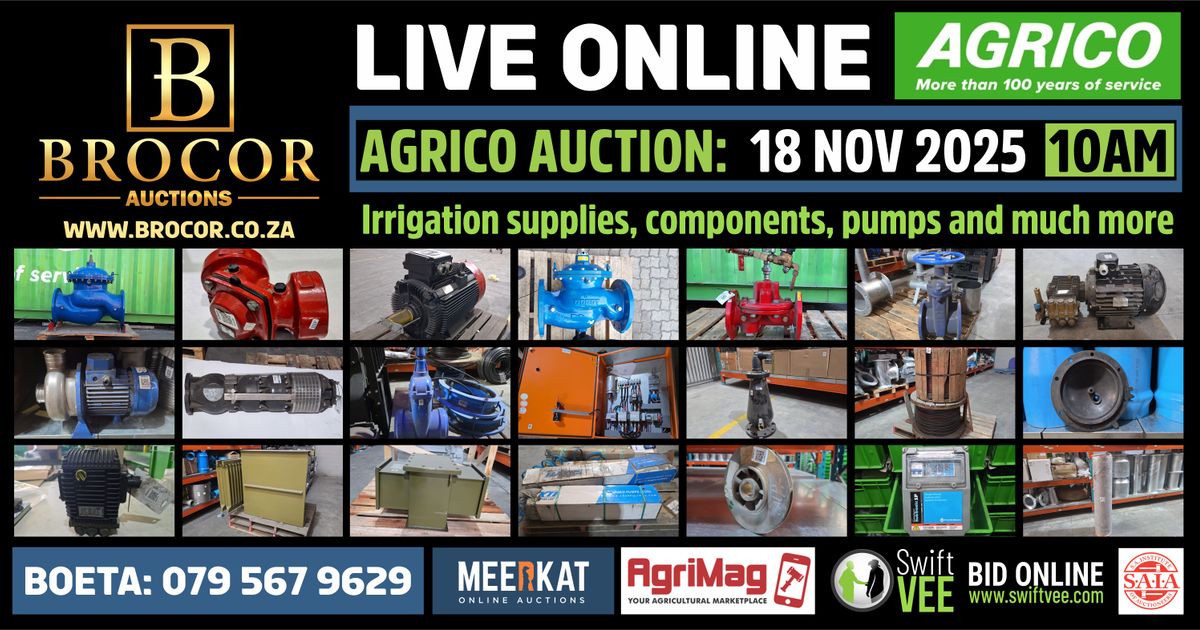 AGRICO LIVE ONLINE AUCTION | SwiftVEE | Livestock & Cattle Webcast Auctions