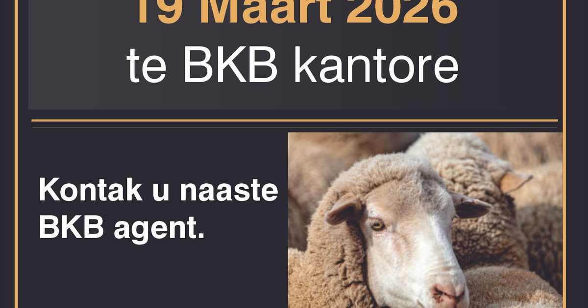 BKB FRANKFORT AANLYN VEILING | SwiftVEE | South Africa’s Leading Online ...