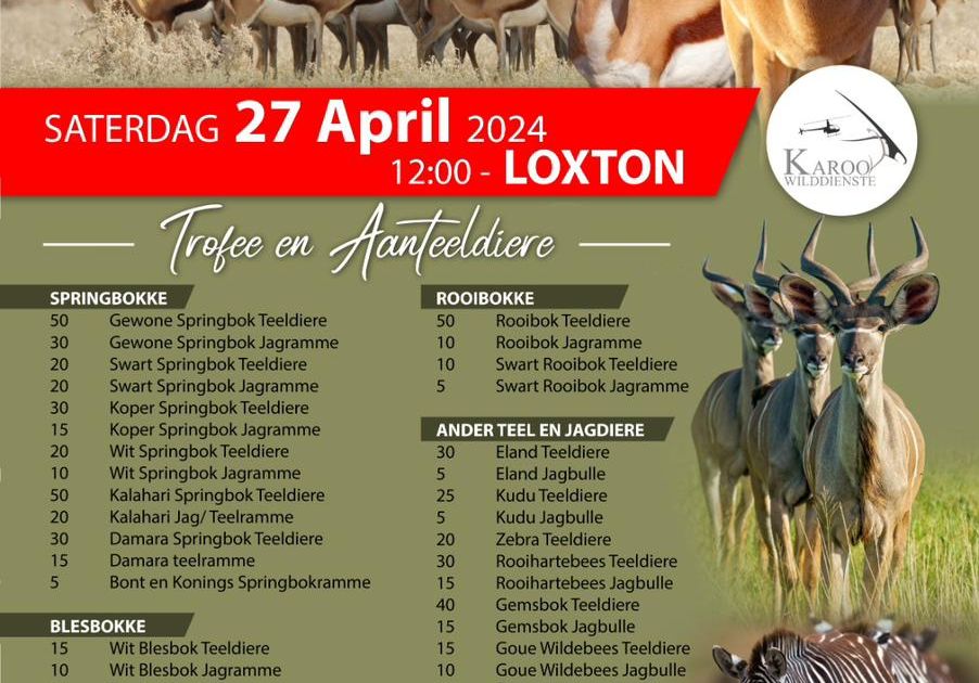 JAKHALSDANS WILDVEILING | SwiftVEE | Livestock & Cattle Webcast Auctions