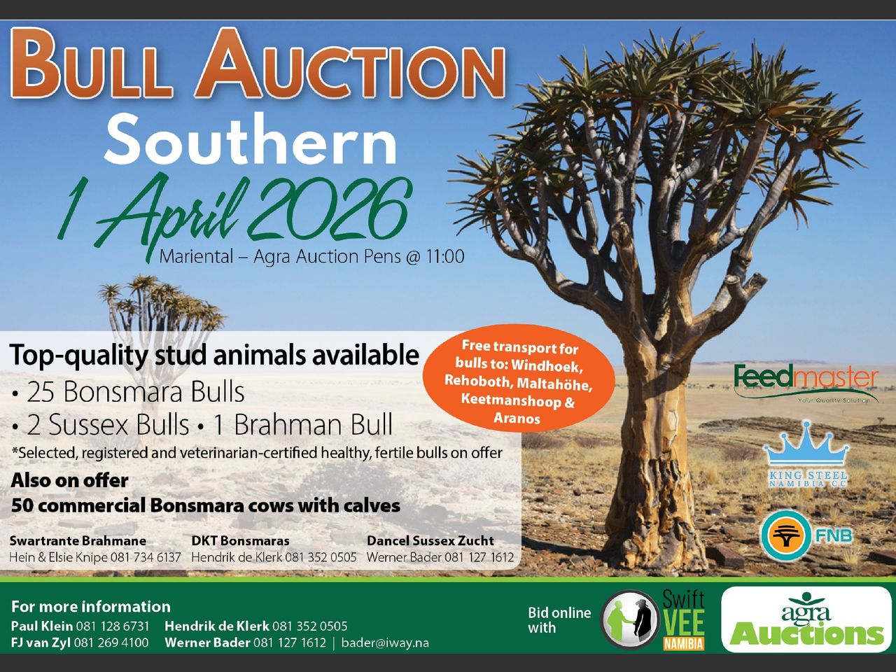 SOUTHERN BULL AUCTION | SwiftVEE | South Africa’s Leading Online ...